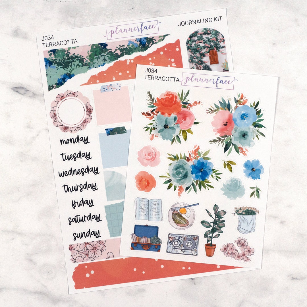 Terracotta Journalling Kit for Bullet Journals & Notebooks ...