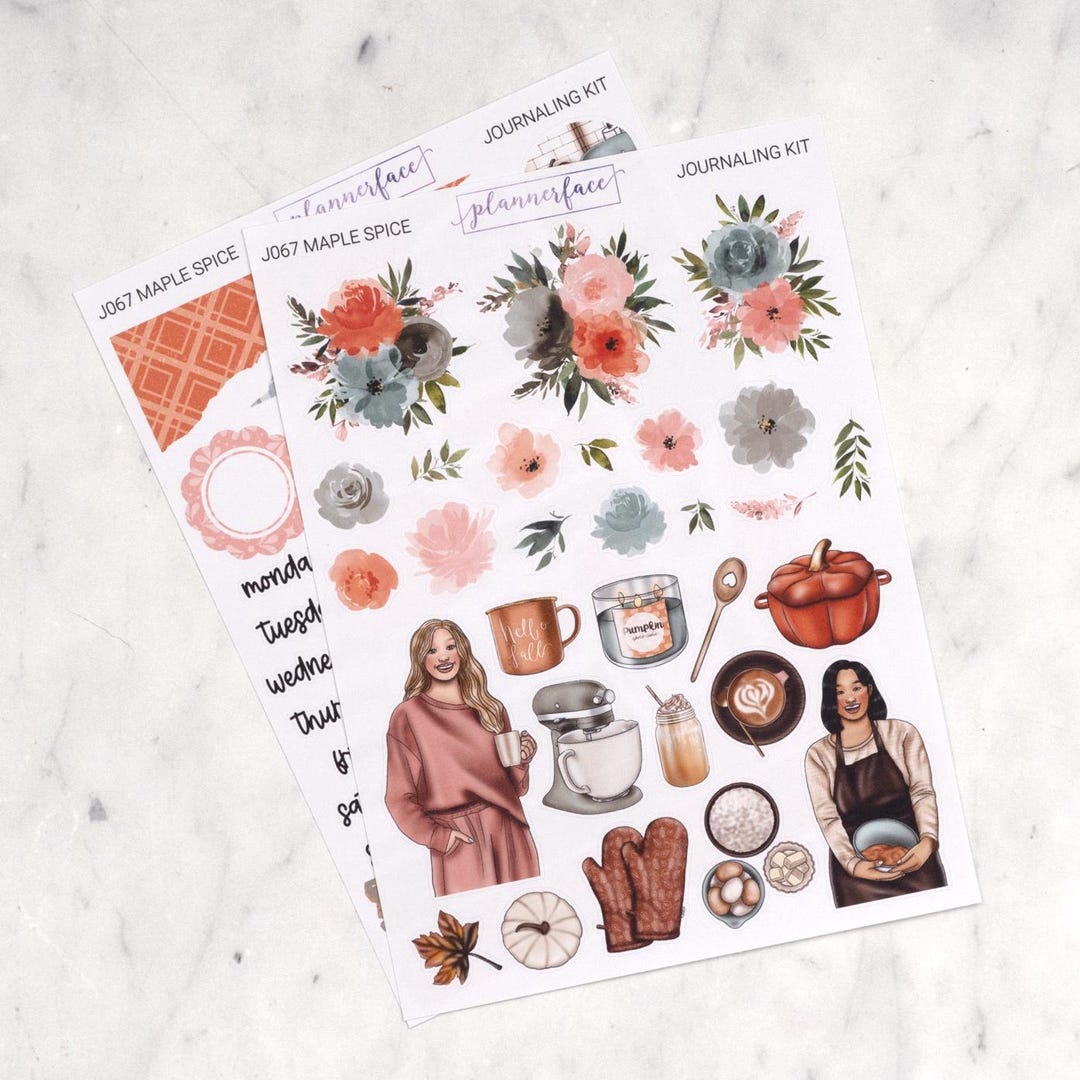 Maple Spice Journalling Kit for Bullet Journals & Notebooks ...