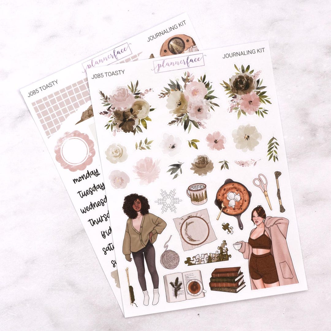 Toasty Journalling Kit for Bullet Journals & Notebooks, Scrapbooking ...