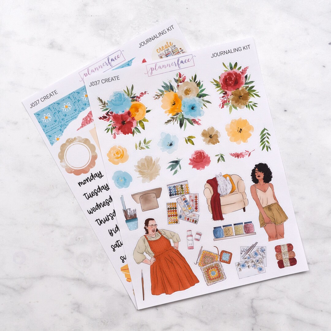Create Journalling Kit for Bullet Journals & Notebooks, Scrapbooking ...