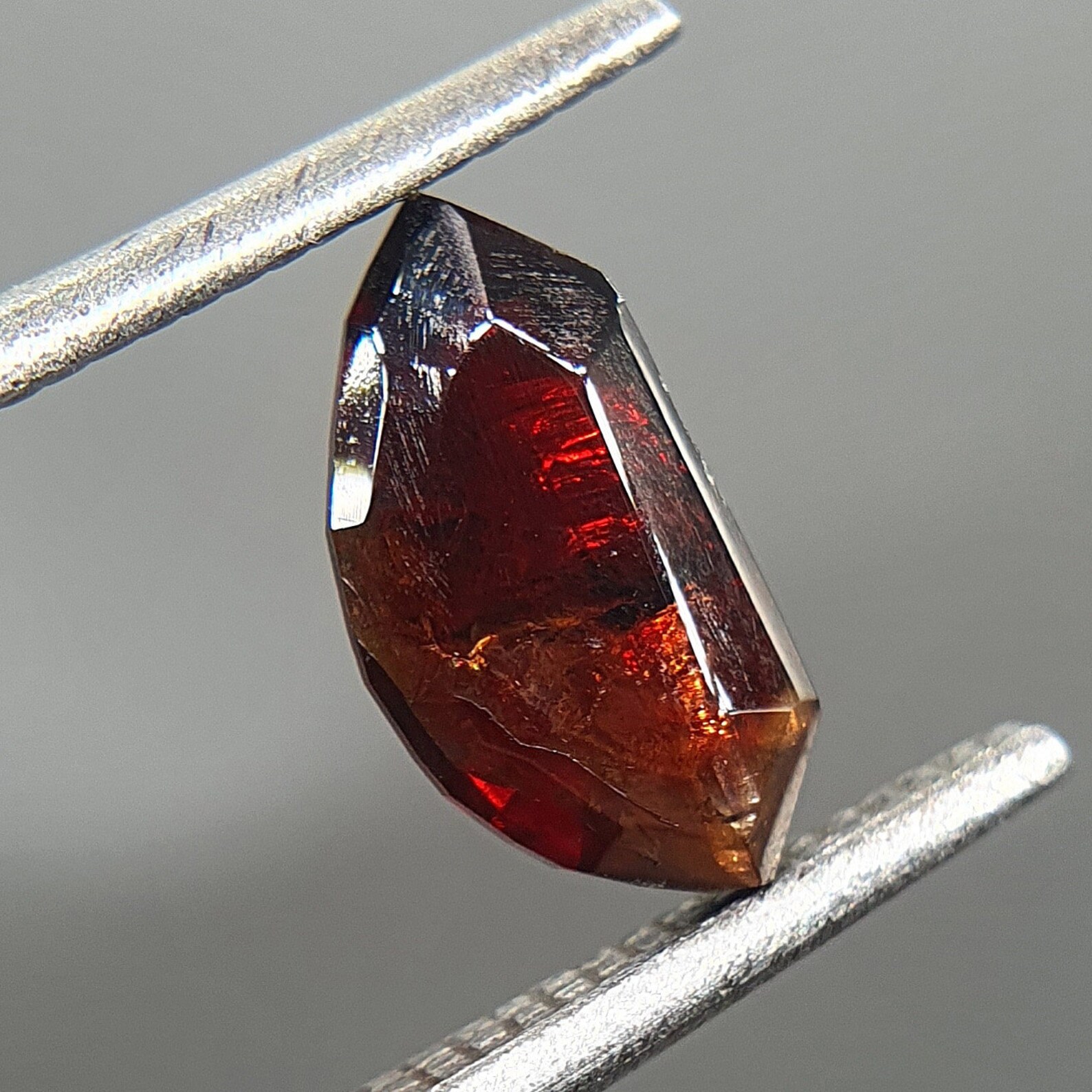 21 Ct Natural Zircon Jacinth Designer Jacinth Facet | Etsy