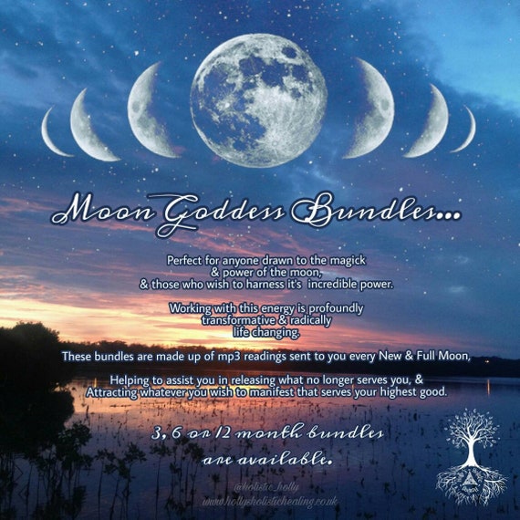 Moon Goddess tarot Reading Bundles | Etsy