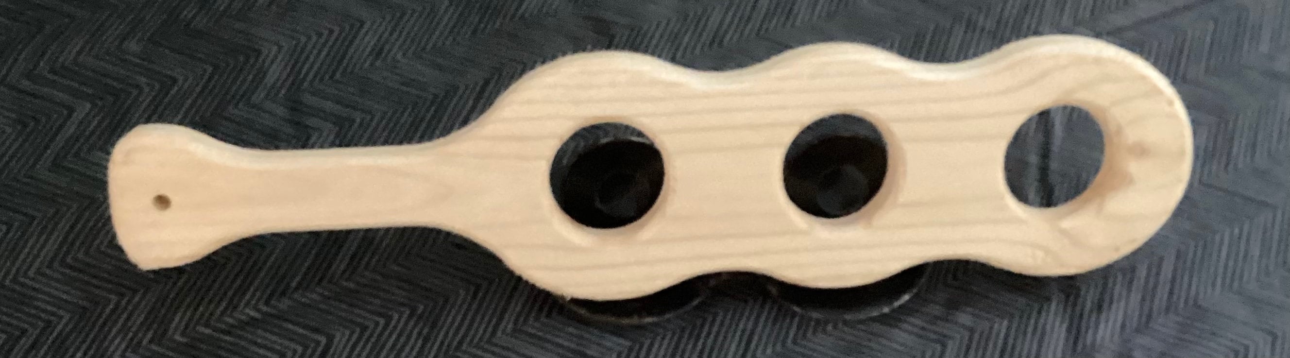 Spanking Paddle With 3 Holes - Etsy