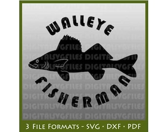 Walleye svg | Etsy