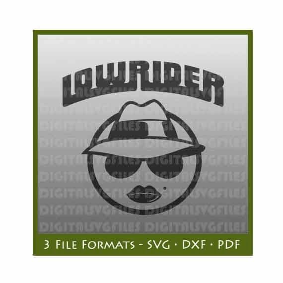 Lowrider Girl Svg