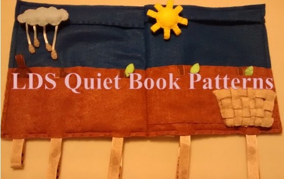 Felt Quiet Book Patterns - LDS Quiet Book for Toddlers - the Prophet ...
