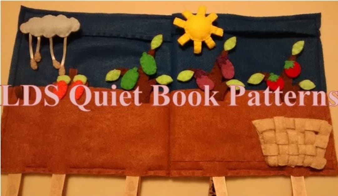 Felt Quiet Book Patterns - LDS Quiet Book for Toddlers - the Prophet ...