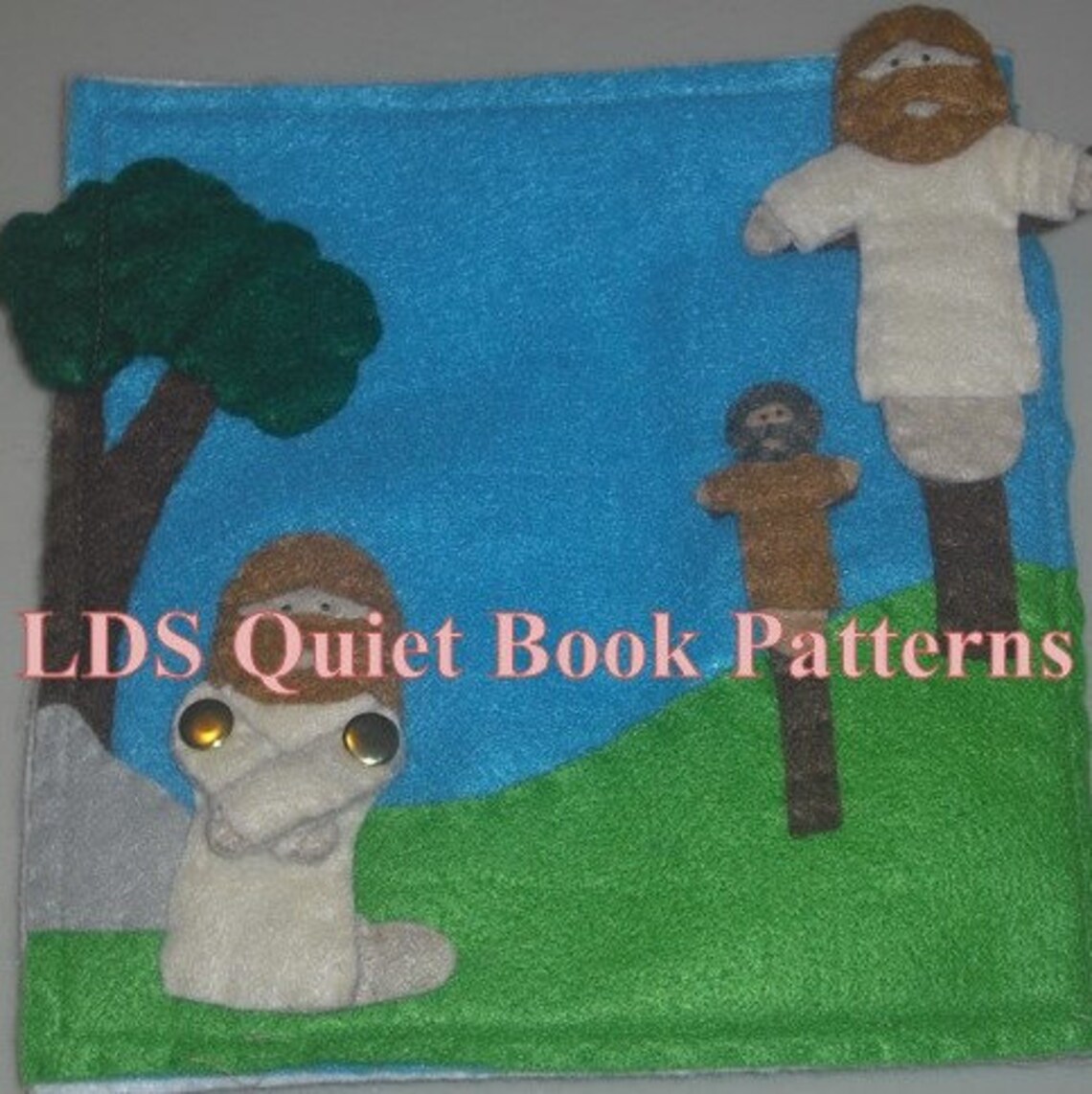 Bible Quiet Book Patterns - LDS Quiet Book Patterns - Jesus in ...