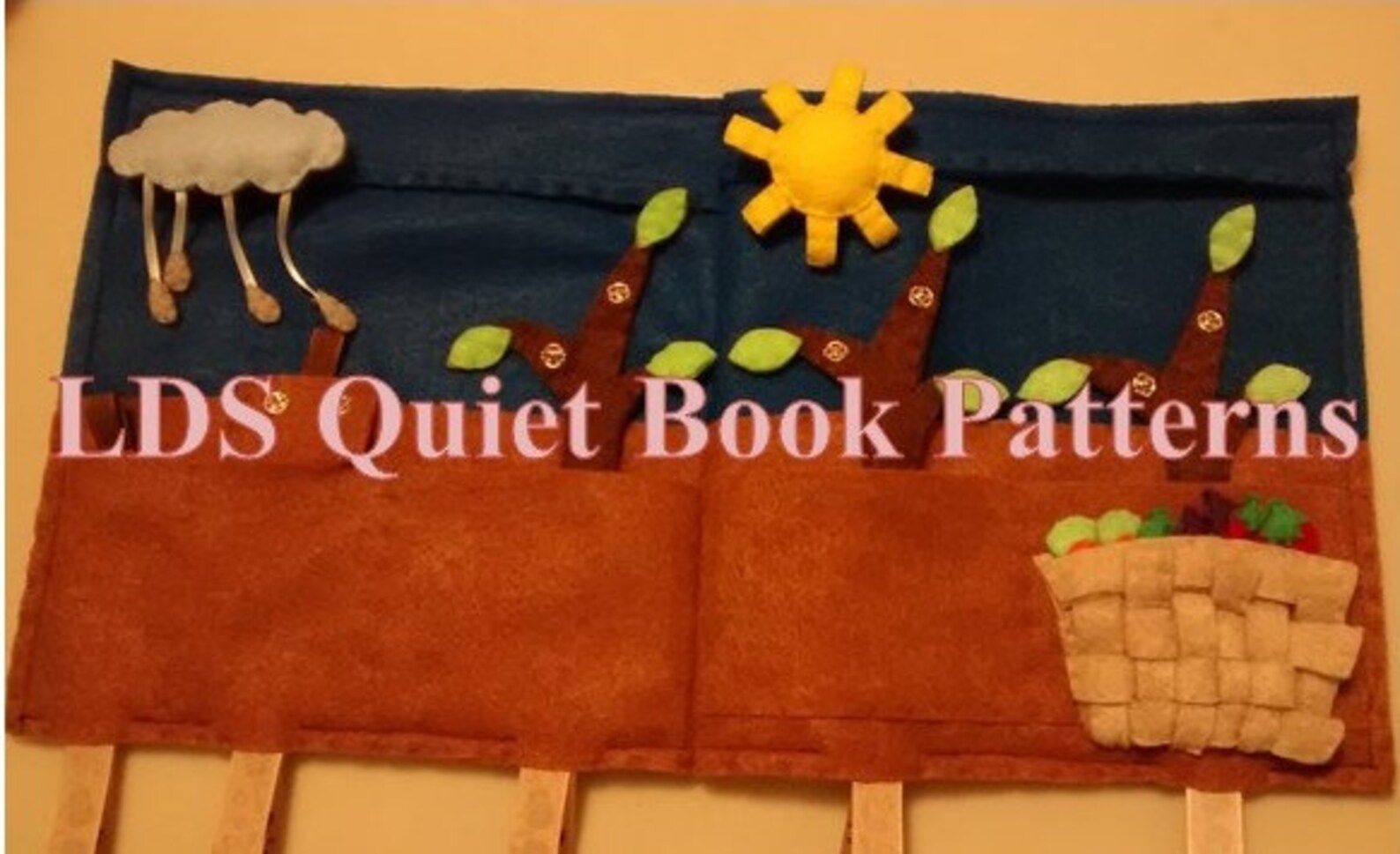 Felt Quiet Book Patterns - LDS Quiet Book for Toddlers - the Prophet ...