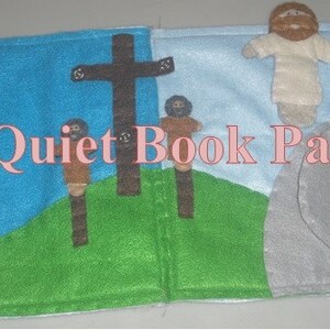 Bible Quiet Book Patterns - LDS Quiet Book Patterns - Jesus in ...