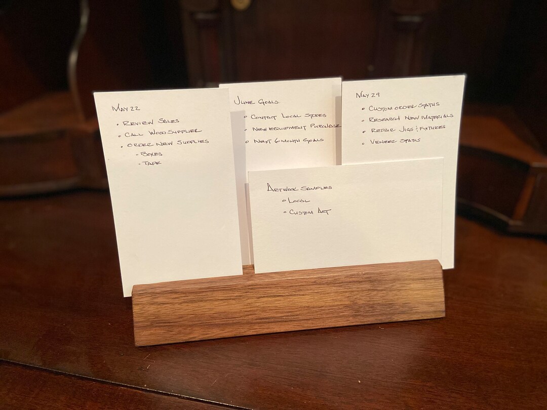 Task Card Holder II - Etsy