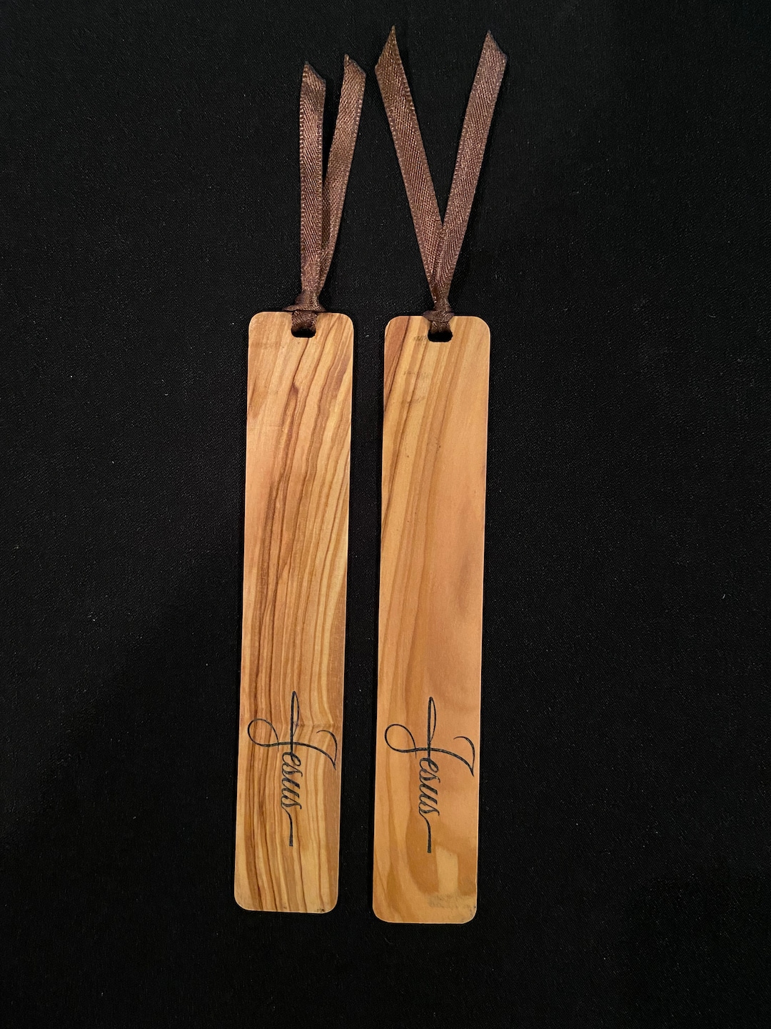 Narrow Olive Wood Bookmark Special Sale - Etsy