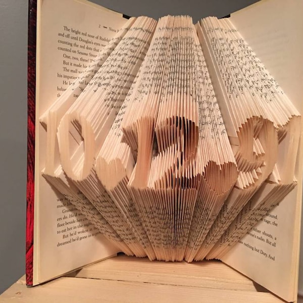 Book Art - Etsy
