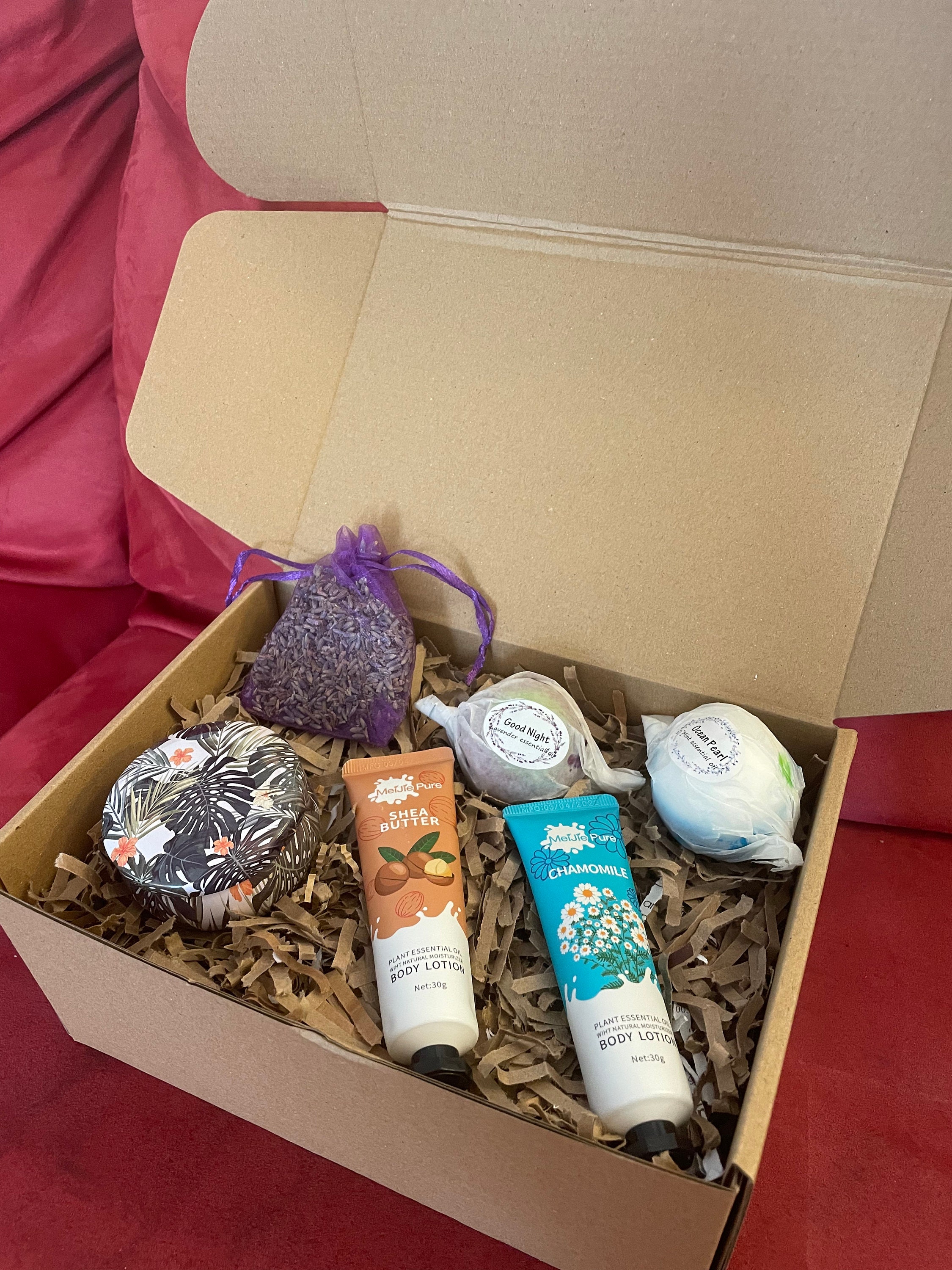 Spa Care Package Spa Night Gift Box Self-care Night Stress Free ...