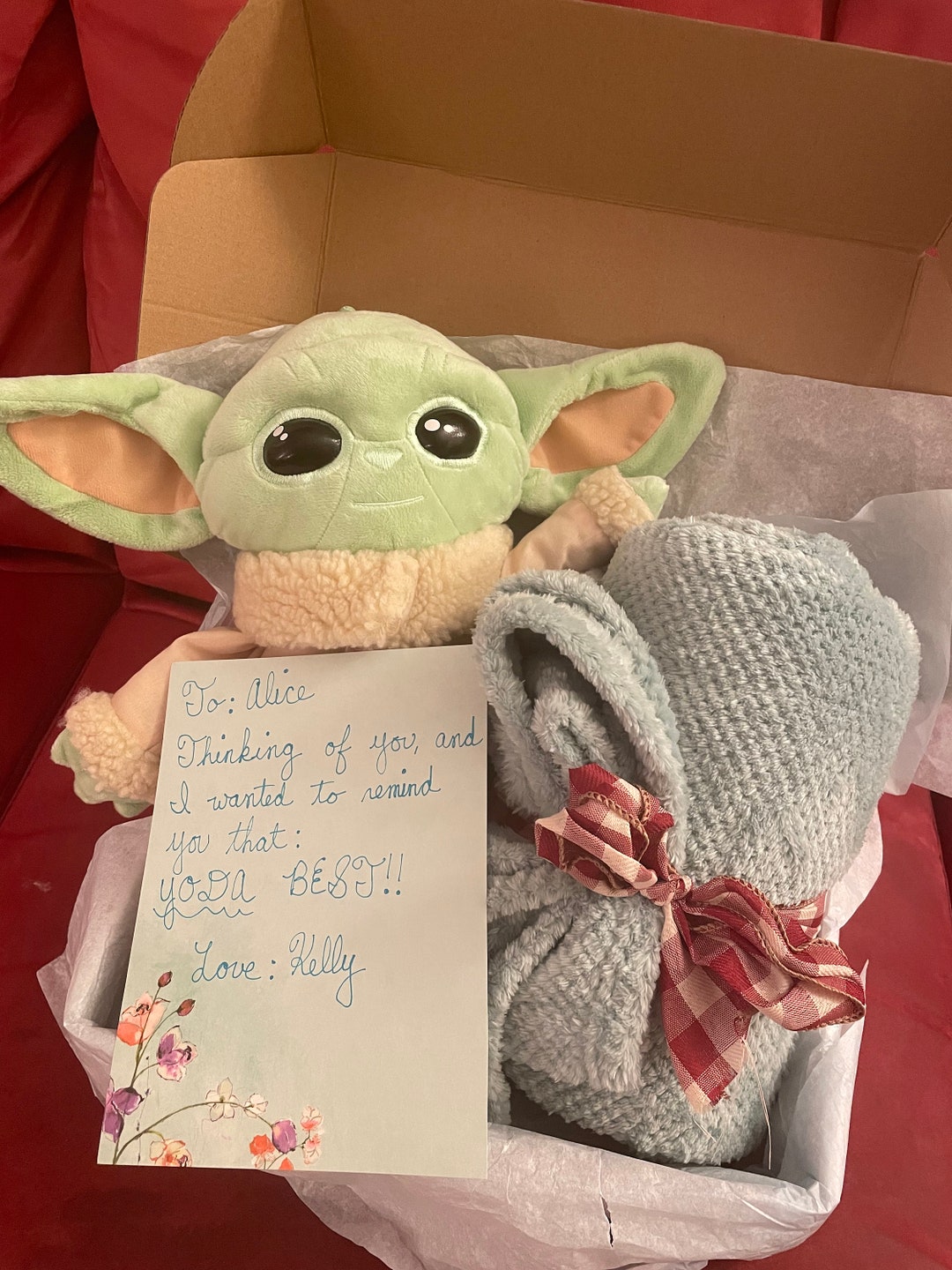 Baby Yoda- Mandalorian- Star Wars-grogu- Stuffed Animal Care Package ...