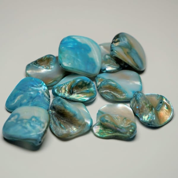 Blue Mother of Pearl - Etsy