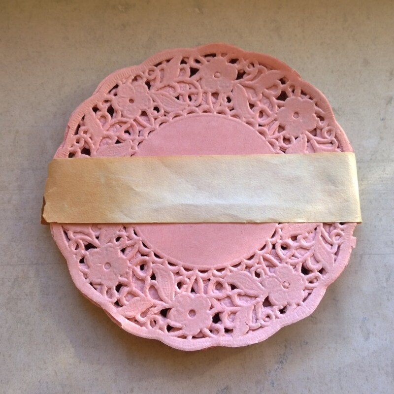 Pink Paper Doilies - Etsy