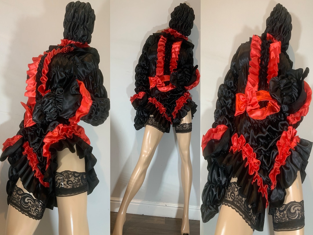 High Shine Silky Soft Luxury Satin ~ Sissy Maid Front Opening LOCKABLE ...