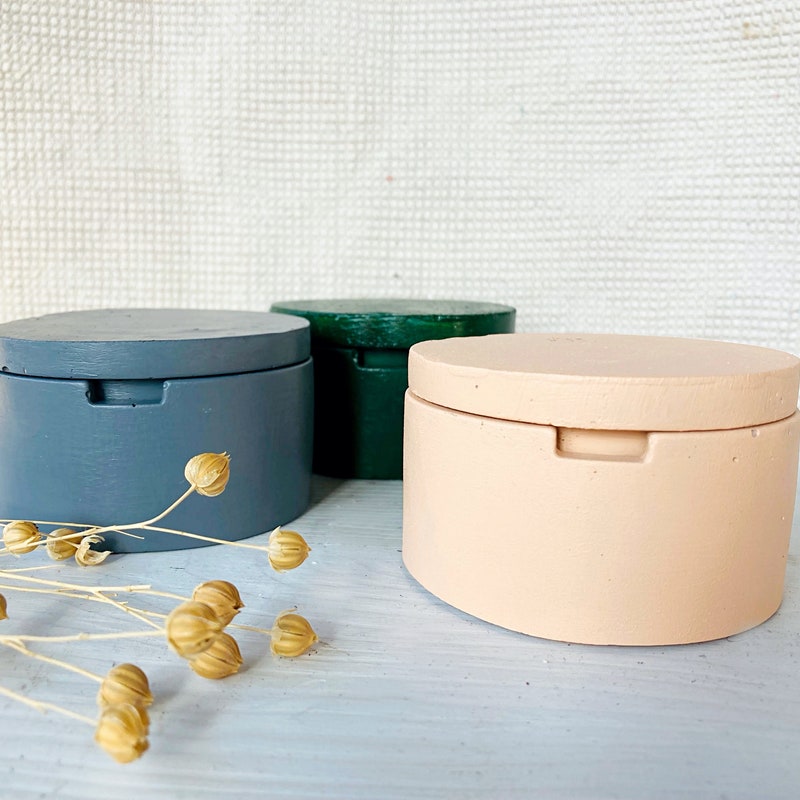 Salt Box With Lid - Etsy