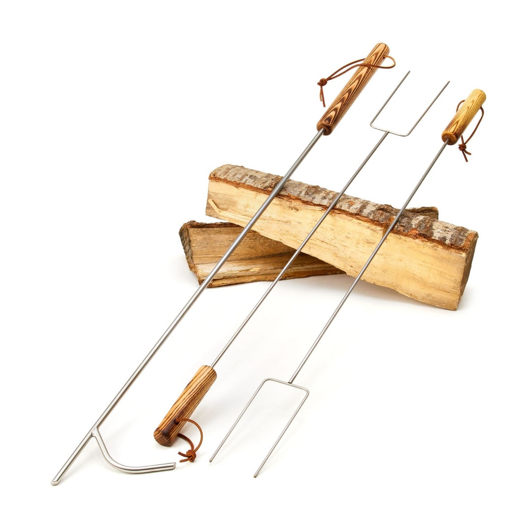 Campfire Tools Bonfire Tools Stainless Steel and Made in USA - Etsy