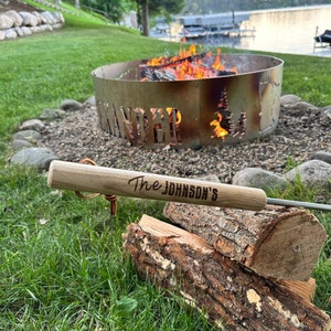 Personalized Fire Pokers Stainless Steel Custom Fire Pit Pokers Custom ...