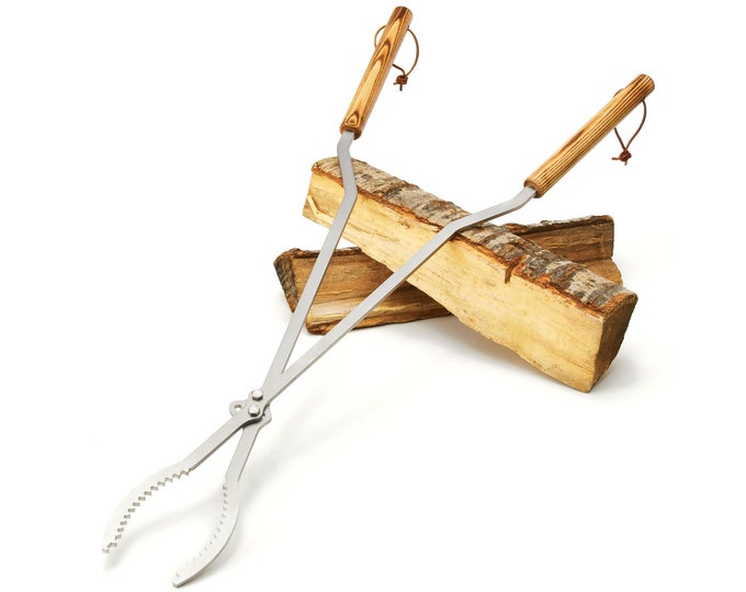 Extra Long 36 Firewood Tongs, Log Grabber - Etsy