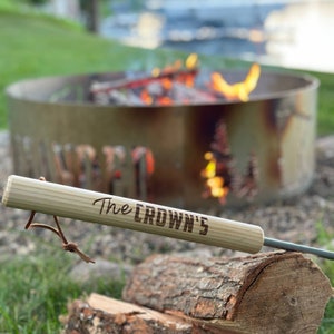 Personalized Fire Pokers Stainless Steel Custom Fire Pit Pokers Custom ...
