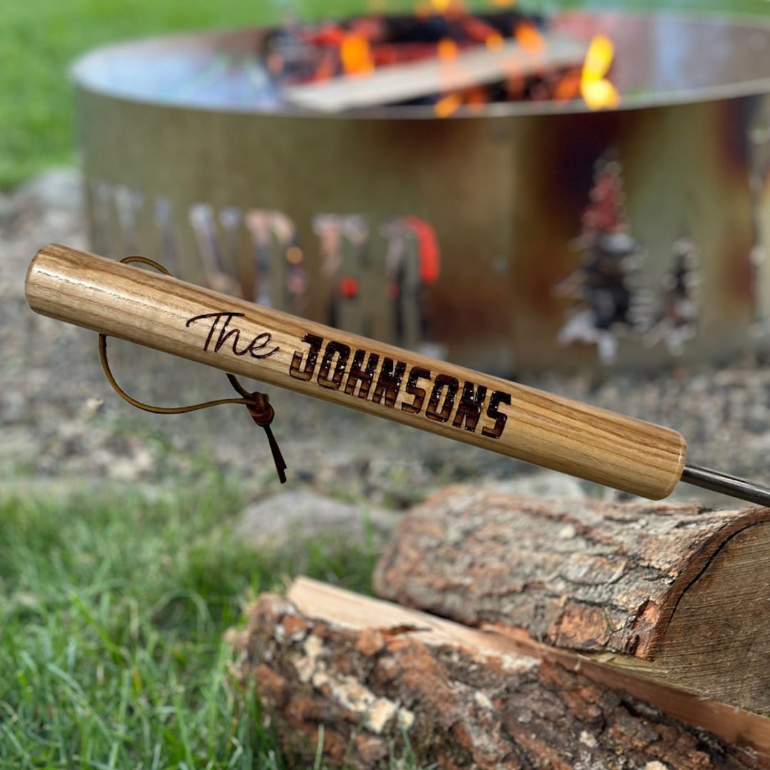 Personalized Fire Pokers - Stainless Steel - Custom Fire Pit Pokers ...