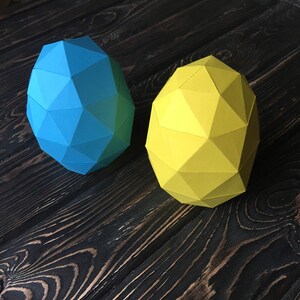 Easter Egg, Easter Gift, Paper Eggs, Papercraft 3d Faberge, Make Your ...