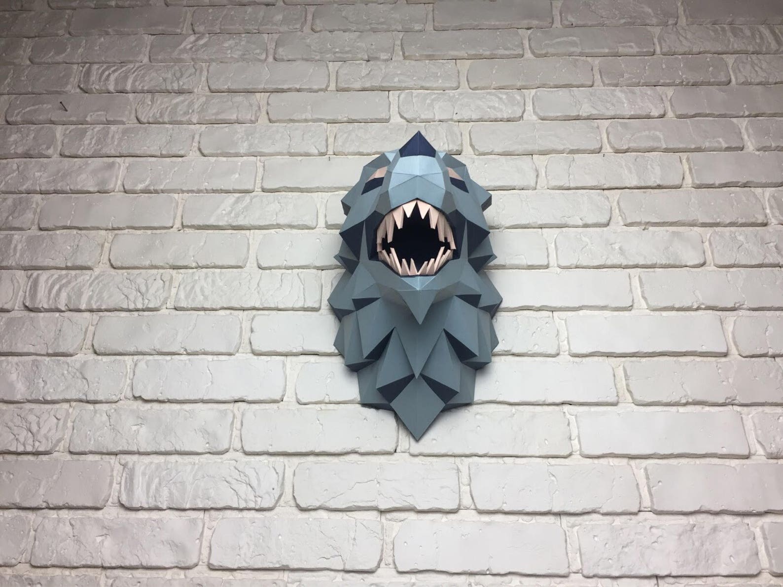 Game of Thrones, Winter is Coming, Paper Wolf, Direwolf, Wolf Head ...
