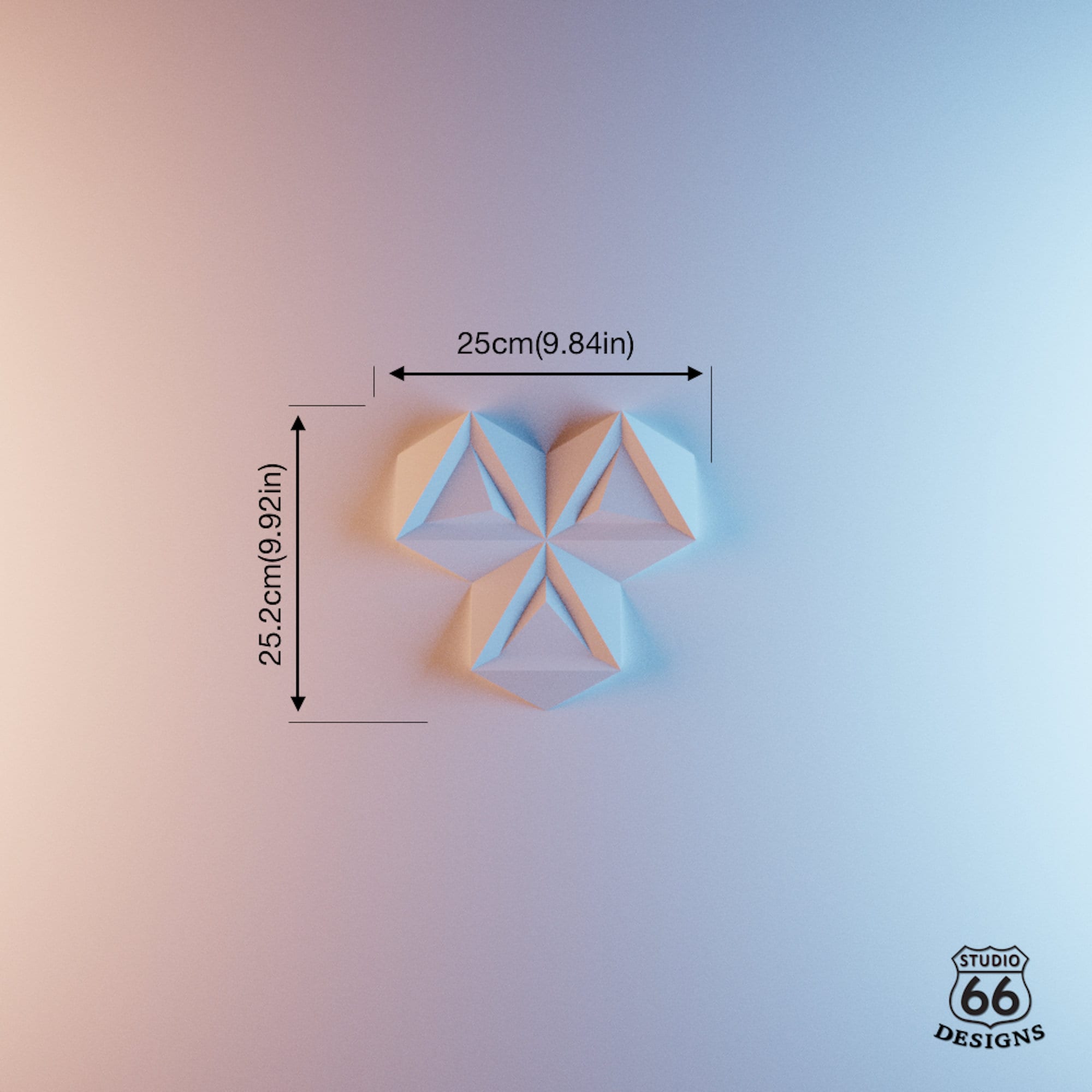 Tiles Cubism Papercraft, High Tech Interior Design, Honeycomb Hexagon ...
