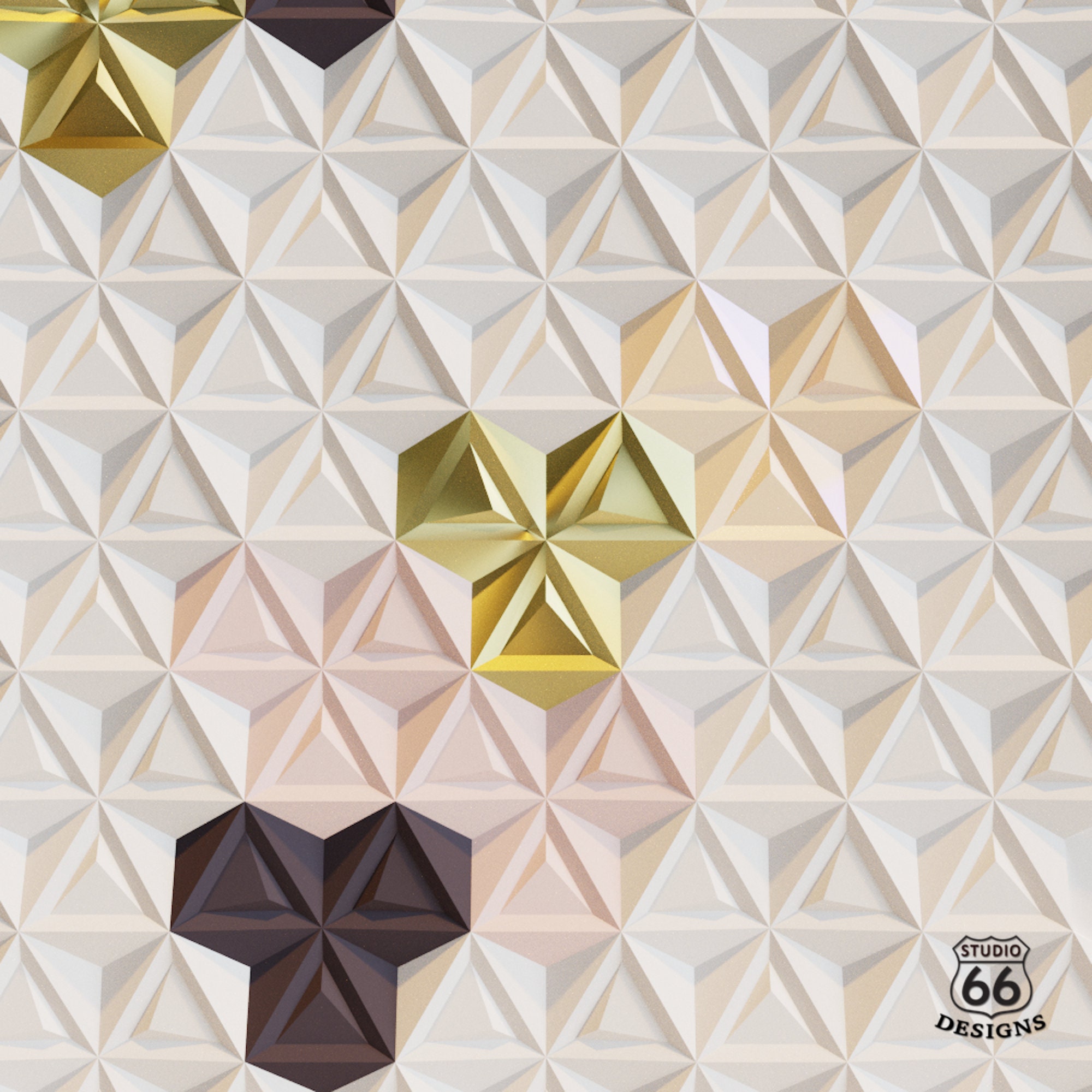 Tiles Cubism Papercraft High Tech Interior Design Honeycomb - Etsy