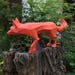 DIY Fox Papercraft, Red Fox, Fox Tail, Fox and Dogs, Fox Sculpture ...