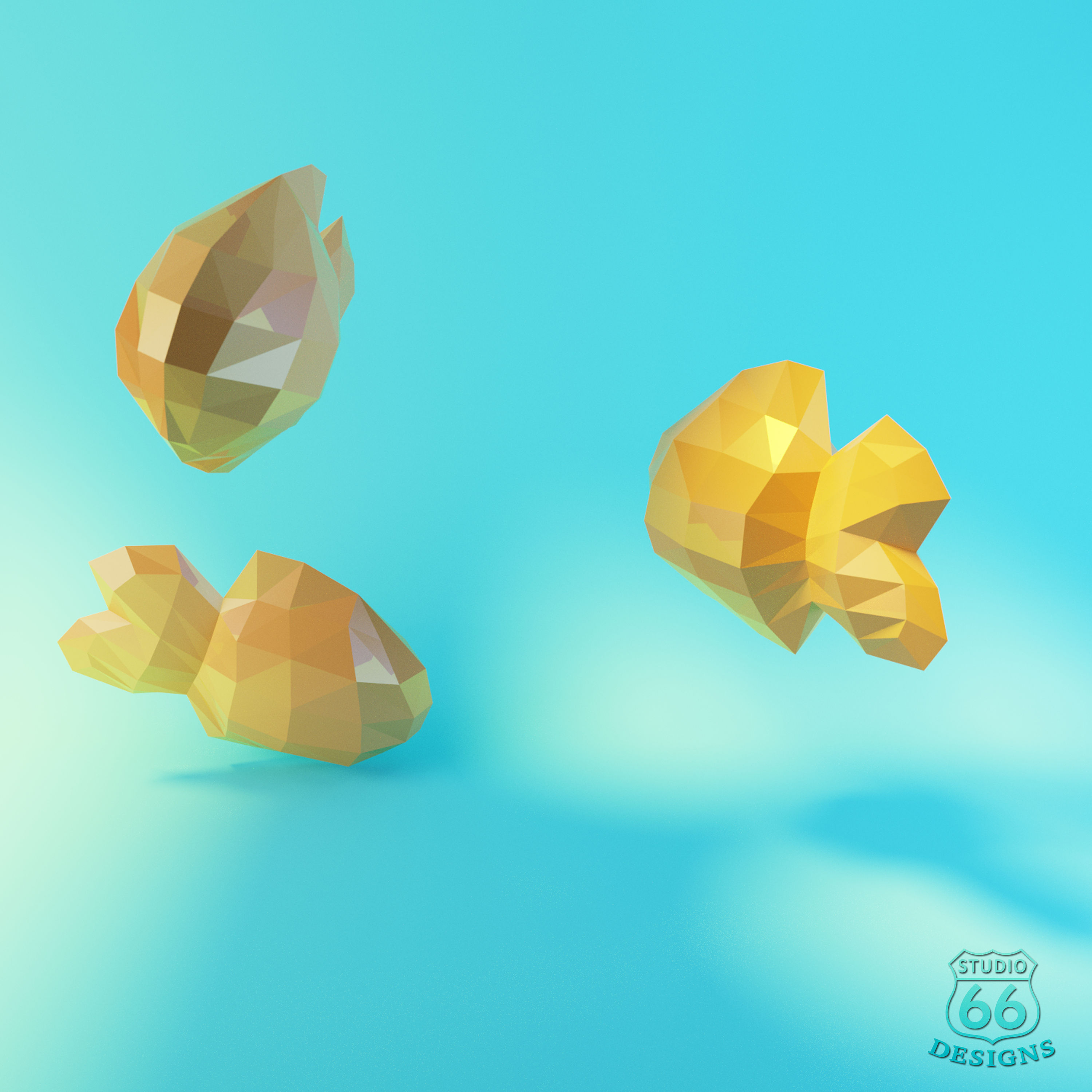 Goldfish Papercraft Papercraft Fish Paper Fish Origami - Etsy