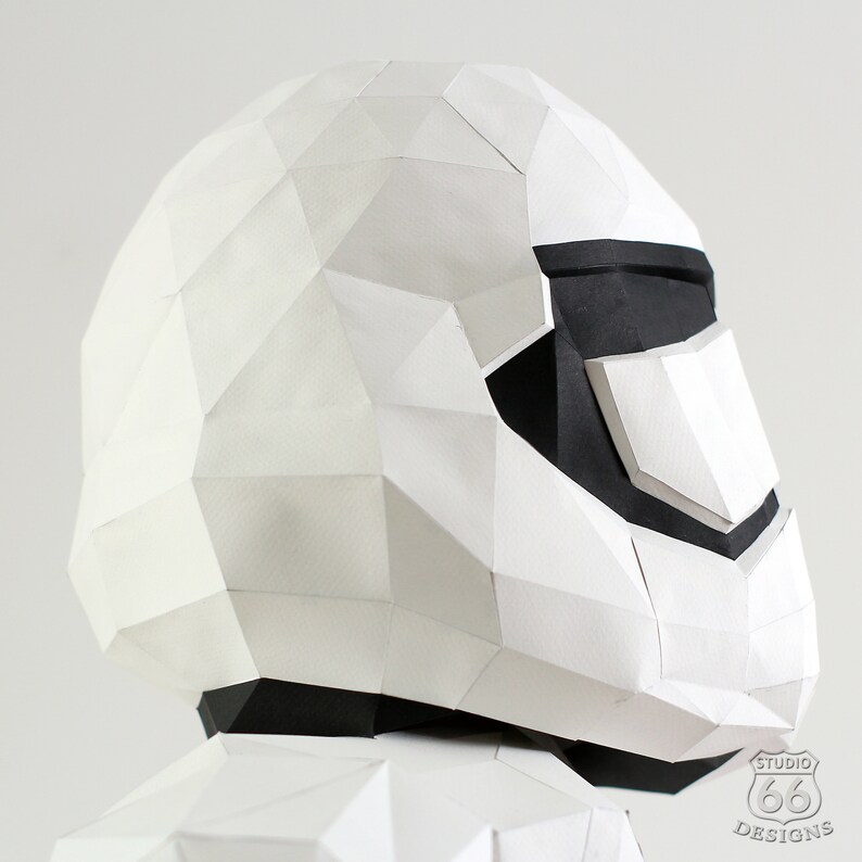 Star Wars Stormtrooper Statue 3D Papercraft Stormtrooper - Etsy