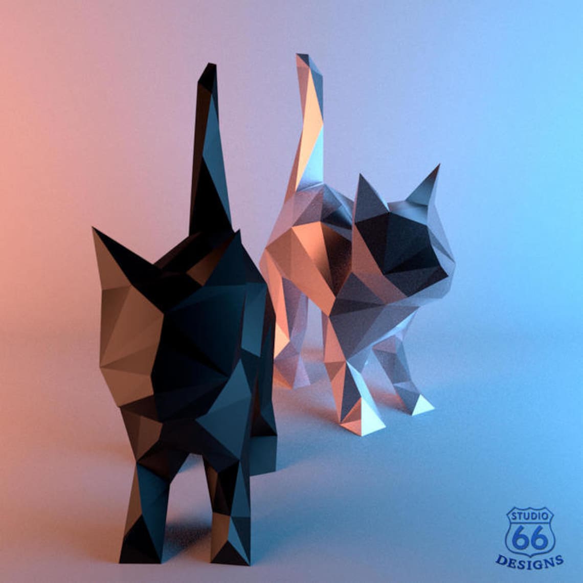 Stretch Cat Papercraft Cat Paper Kitten Cute Cat Cat Lover - Etsy