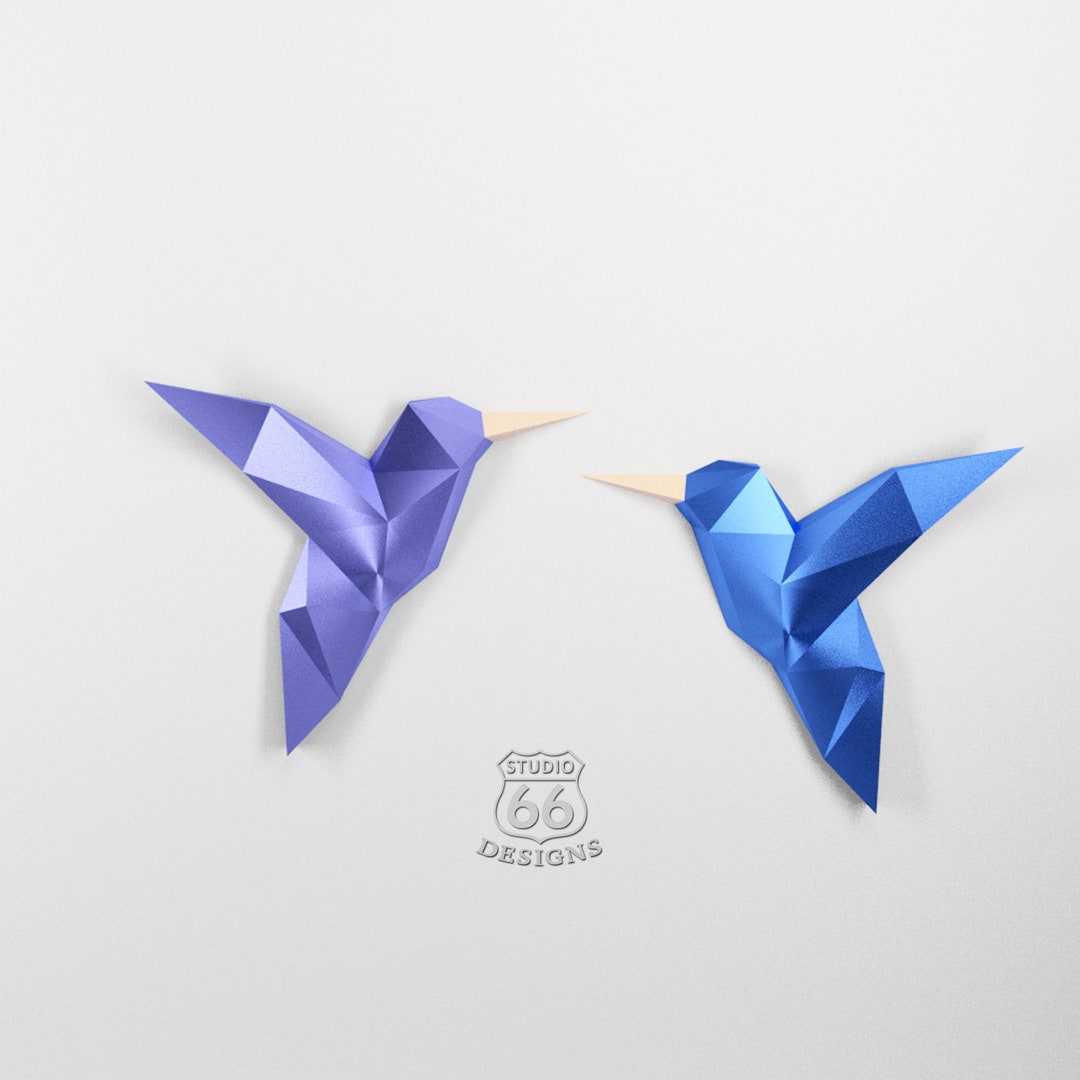Papercraft Birds, Papercraft 3D, Origami Birds, Home Decor, Nursery ...