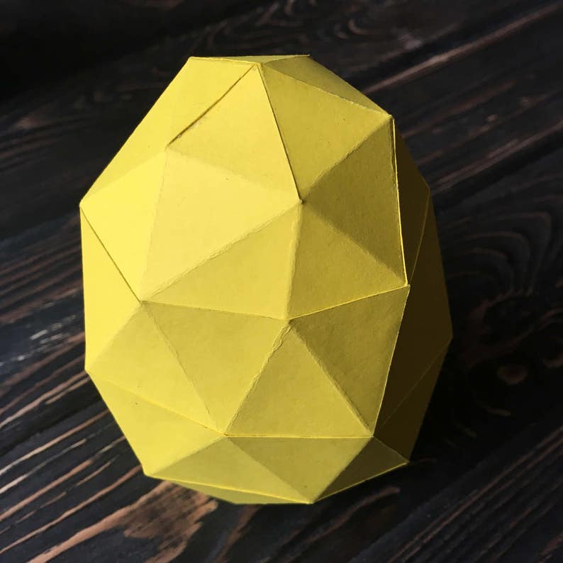 Easter Egg, Easter Gift, Paper Eggs, Papercraft 3d Faberge, Make Your ...