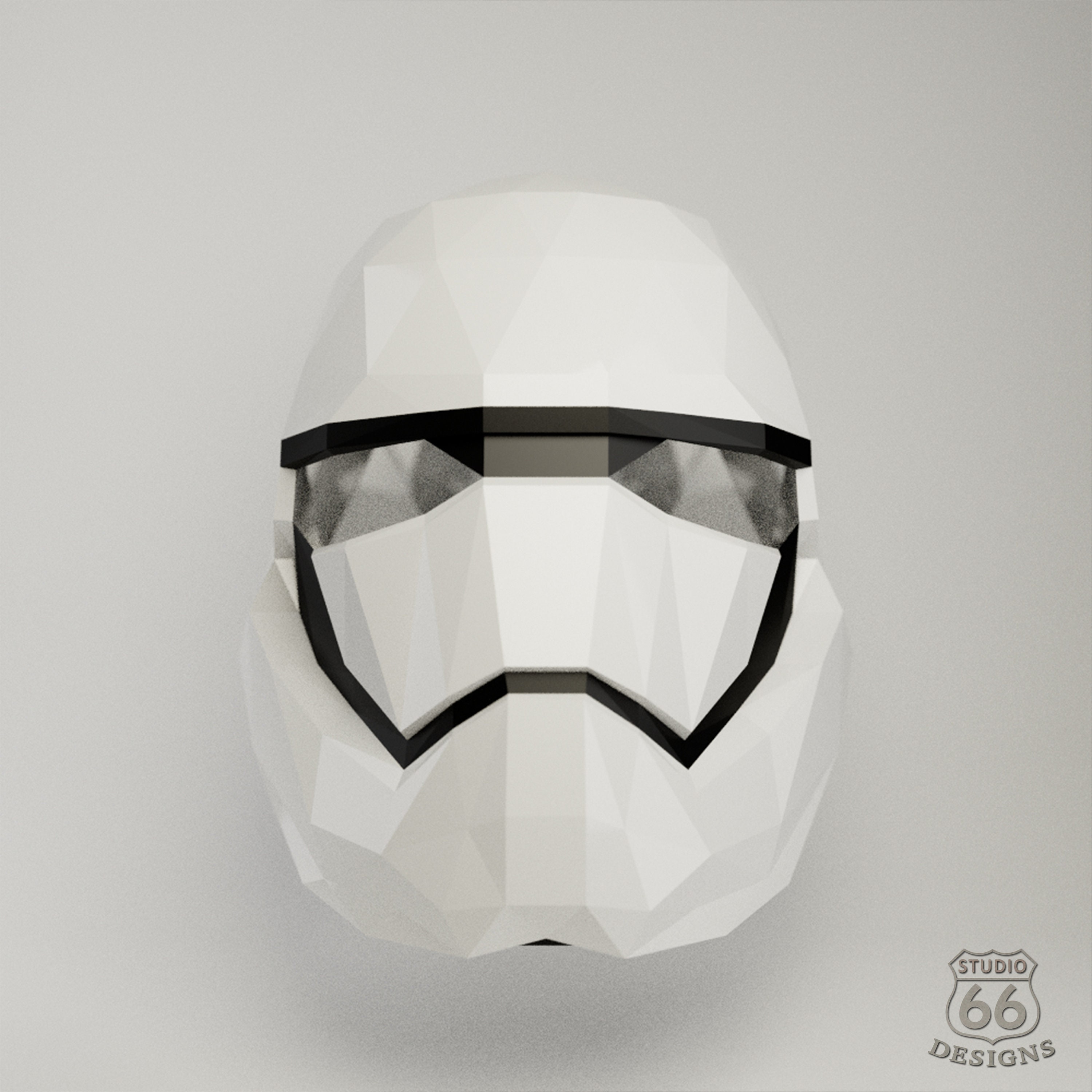 Star Wars Stormtrooper Papercraft Stormtrooper Helmet Paper | Etsy