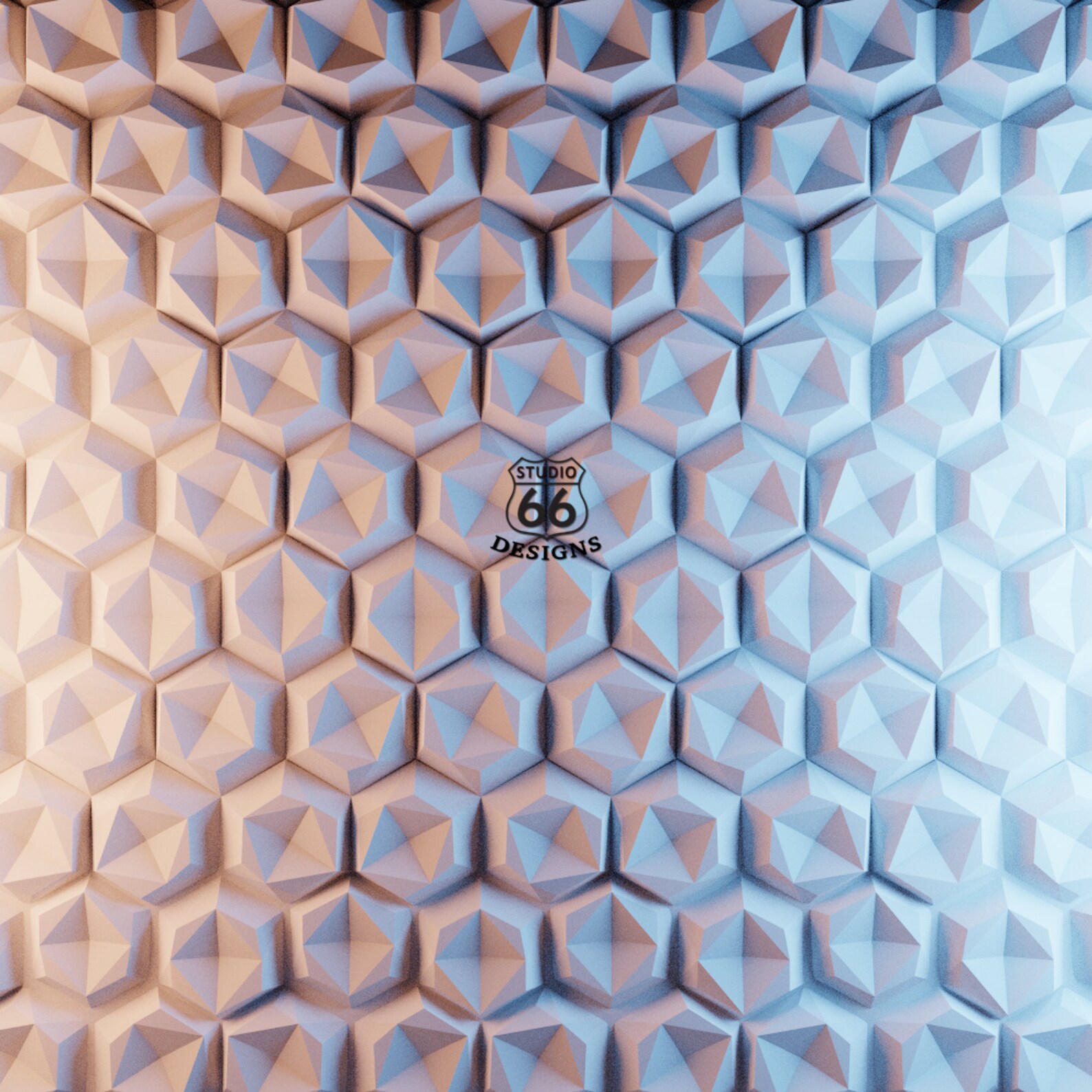 Tiles Cubism Papercraft, High Tech Interior Design, Honeycomb Cubicle ...