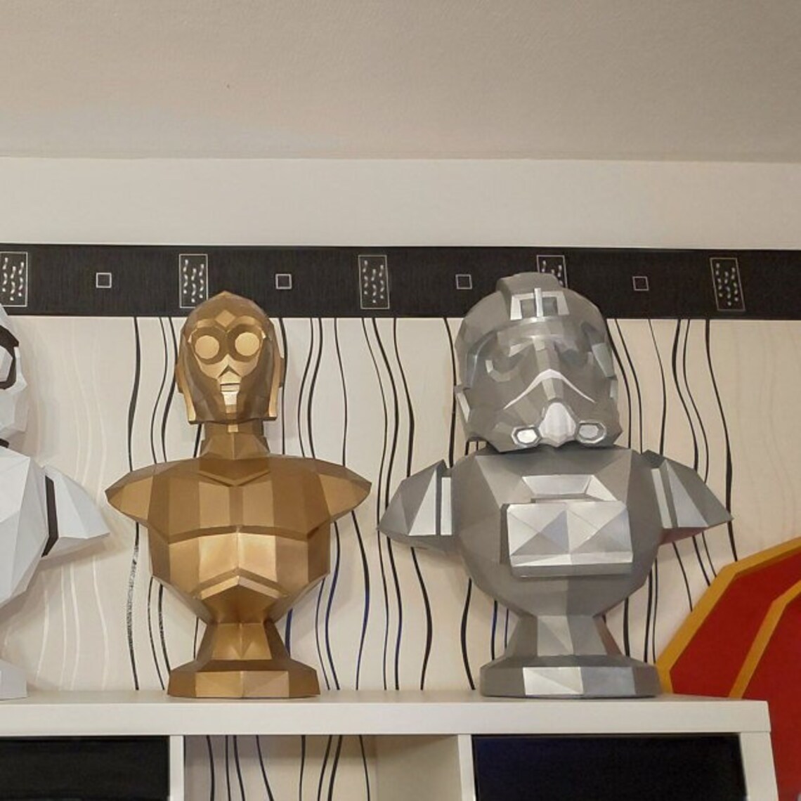 Star Wars 3D Papercraft Imperial Tie Fighter Pilot Paper - Etsy