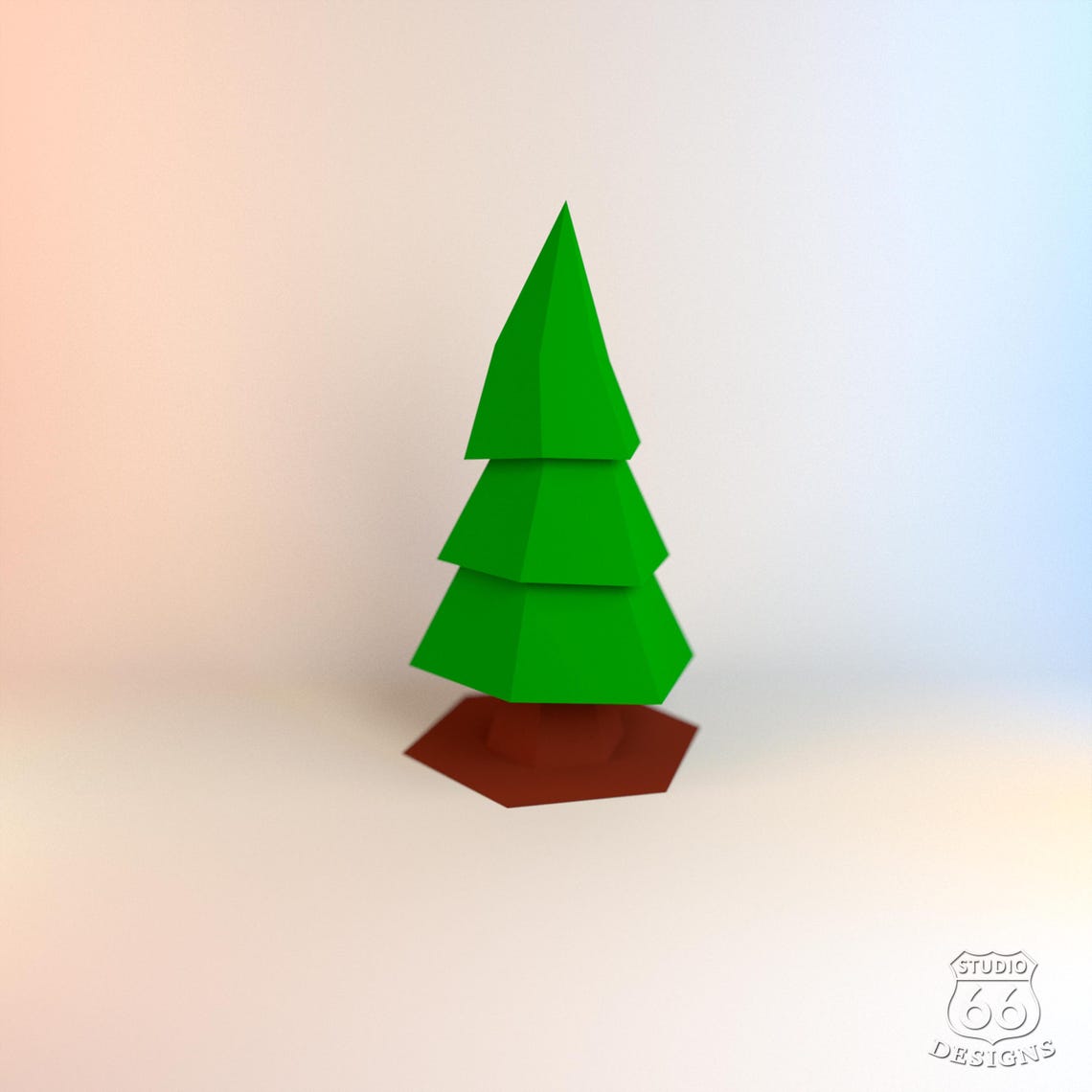 Christmas Tree Papercraft tree Paper tree Happy New Year | Etsy