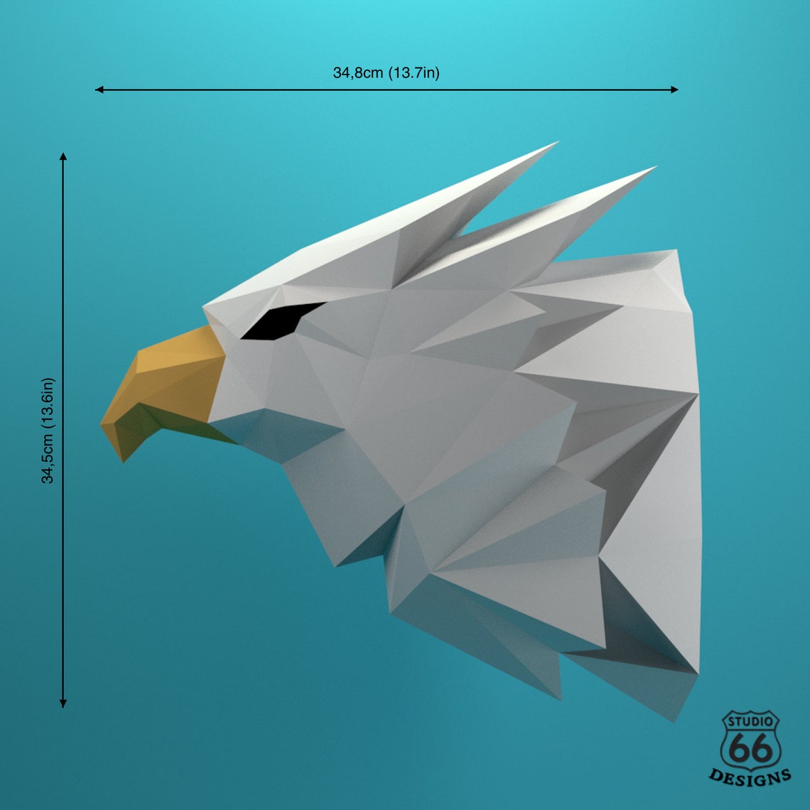 Griffin Papercraft Fabulous Beast Paper Griffin Griffin - Etsy