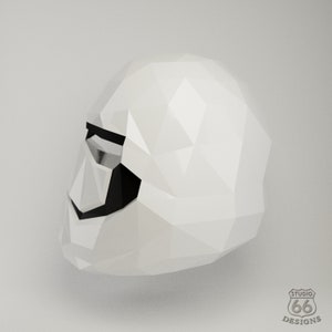 Star Wars Stormtrooper, Papercraft Stormtrooper Helmet, Paper Mask ...