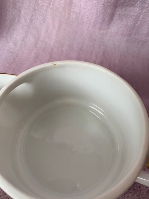 Lefton Stackable Teapot, Rare 1940s Violets Teapot Set, Hand Painted ...