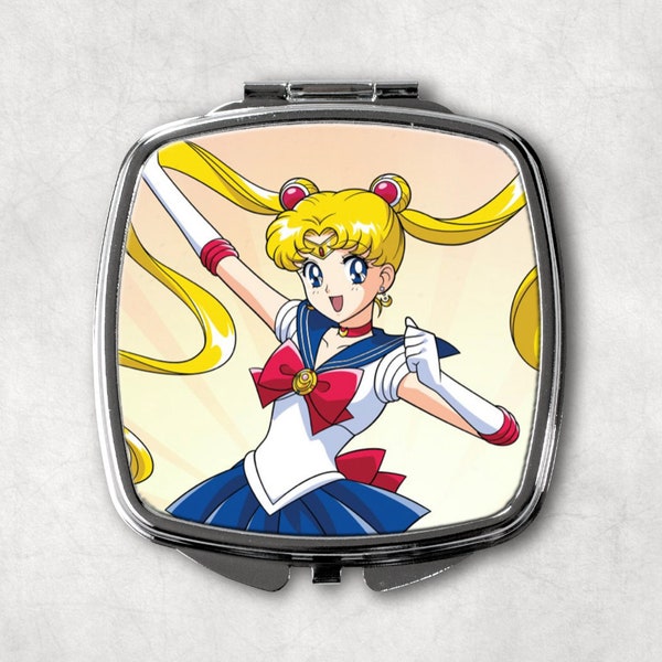 Sailor Moon Compact Mirror - Etsy