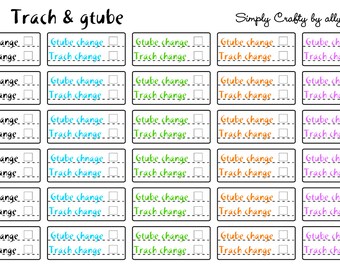 Emergency Change Tracheostomy and Gtube Stickers - Etsy