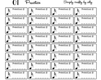 MINI DASH Sport Practice Labels - Etsy