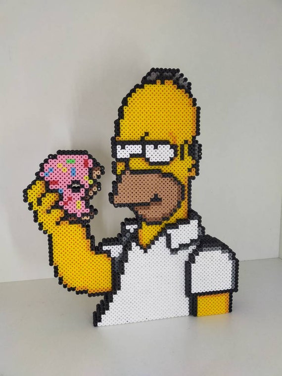 Homer Simpson Pixel Simpsons' Pixel Art Fan Tribute Will Become The