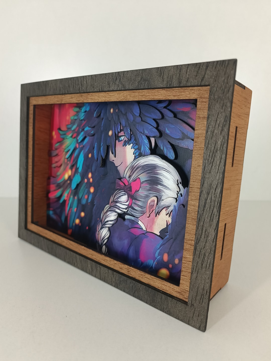 Howl Castle Anime Night Light, Shadow Box, Sophie Howl Castle Lightbox ...